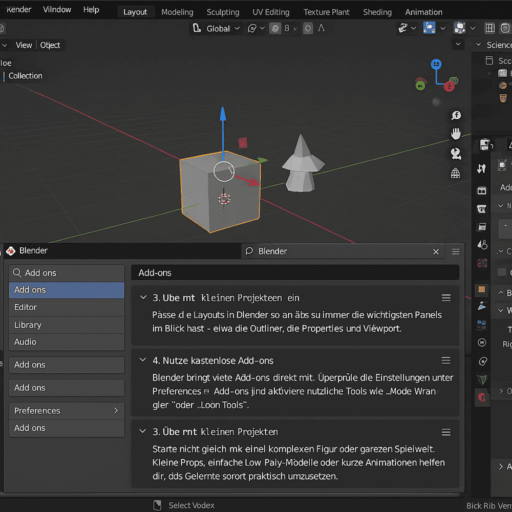 Top 5 Blender-Tipps für Game Artists – rocketstem.net